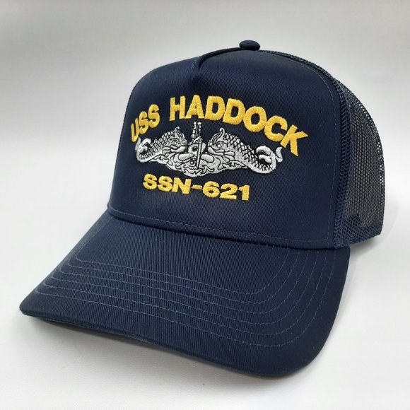 thepatriotspride.com | Accessories | Uss Haddock Ssn62 Mesh Snapback ...